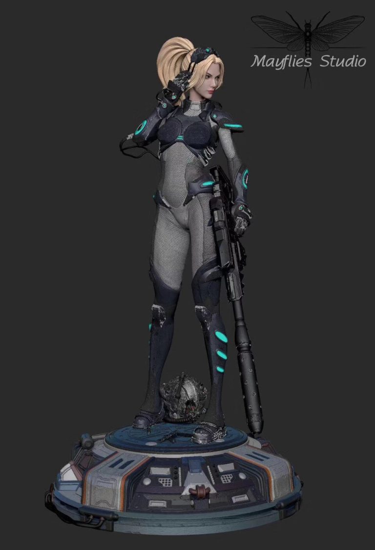 Starcraft - Nova Ghost | 1:5 Resin Statue | vom Mayflies Studio ...