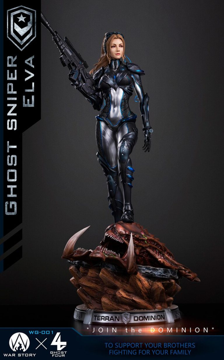 Starcraft - Nova Ghost | 1:4 Resin Statue | von War Story & Ghost Four ...