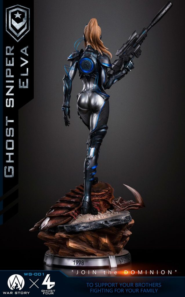 Starcraft - Nova Ghost | 1:4 Resin Statue | von War Story & Ghost Four ...