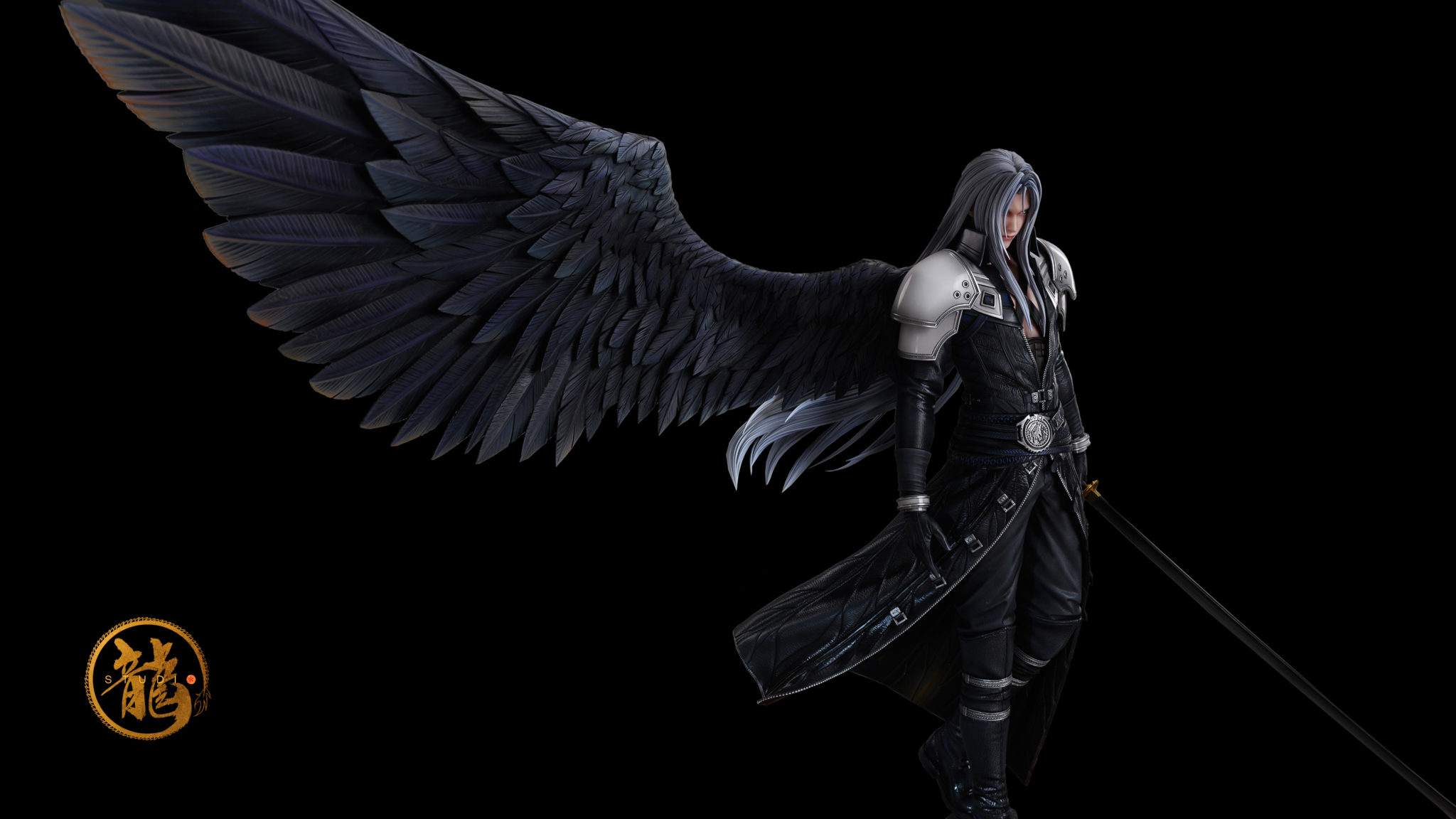 Final Fantasy 7 Remake - Sephiroth | 1:4 Resin Statue | vom Dragon ...