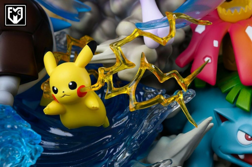 Pokemon | Mewtwo Attack Resin Statue | vom MFC Studio (original ...