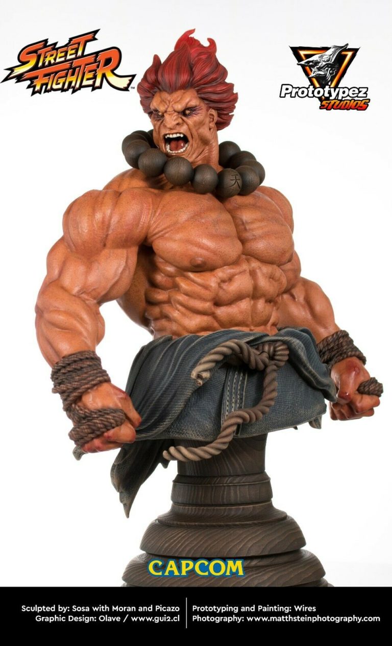 Street Fighter - Classic Akuma | 1:4 Resin Statue | von Prototypez ...