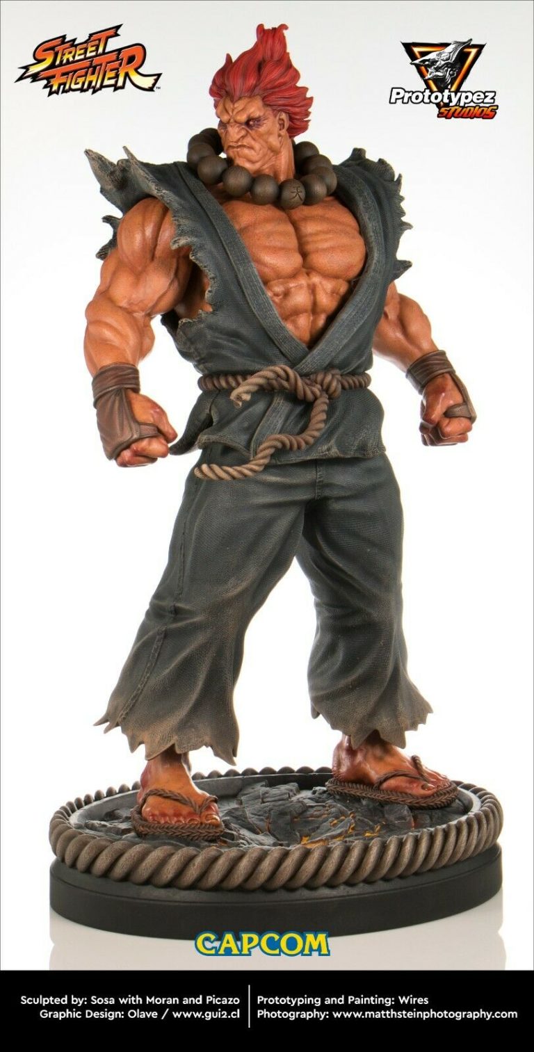 Street Fighter - Classic Akuma | 1:4 Resin Statue | von Prototypez ...