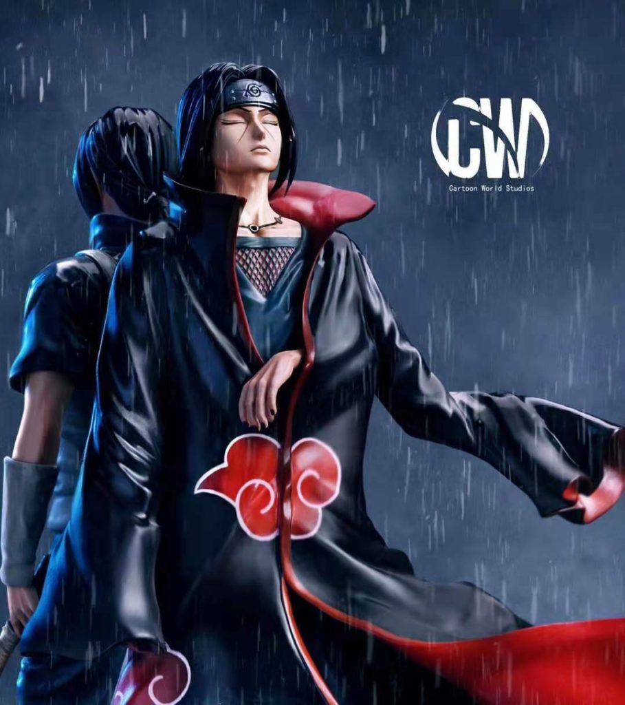 Naruto - Akatsuki & Assassin Uchiha Itachi | 1:6 Resin Statue | von CW ...