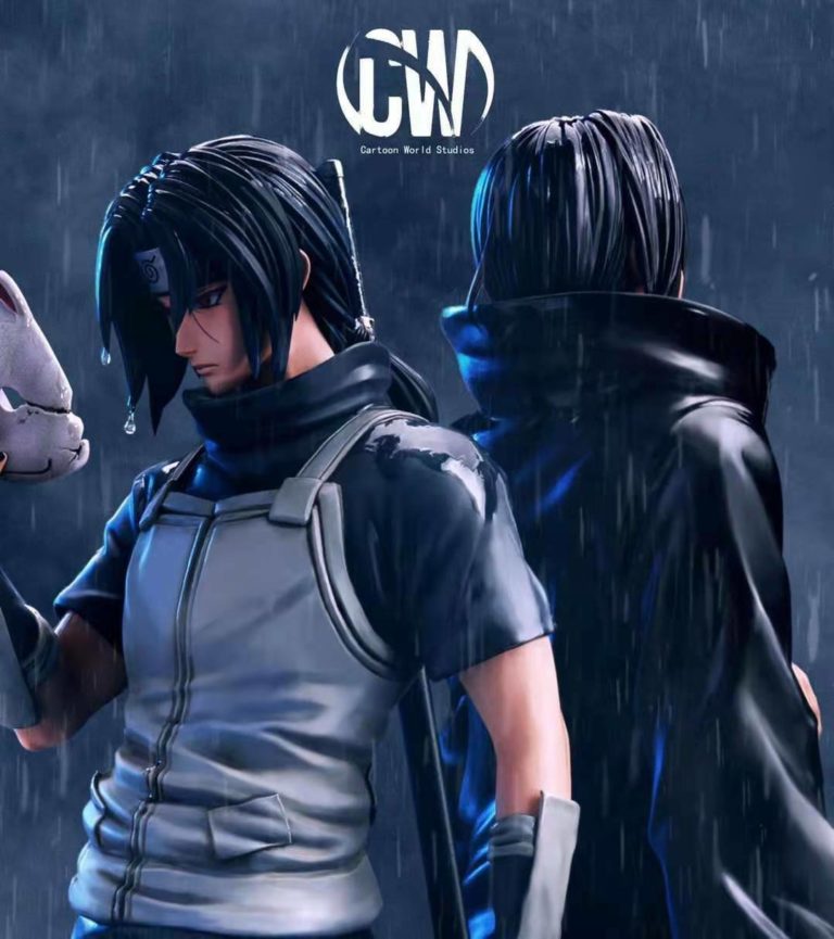 Naruto - Akatsuki & Assassin Uchiha Itachi | 1:6 Resin Statue | von CW ...