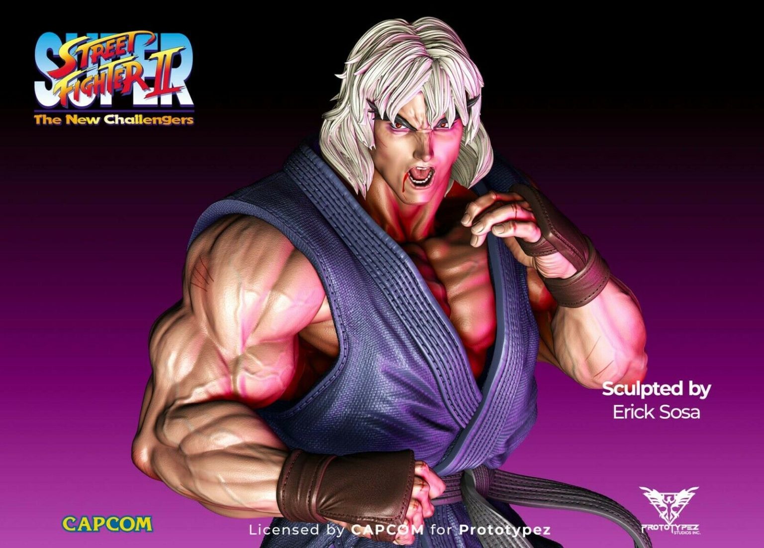 Street Fighter - Evil Ken | 1:4 Resin Statue | von Prototypez Studios ...