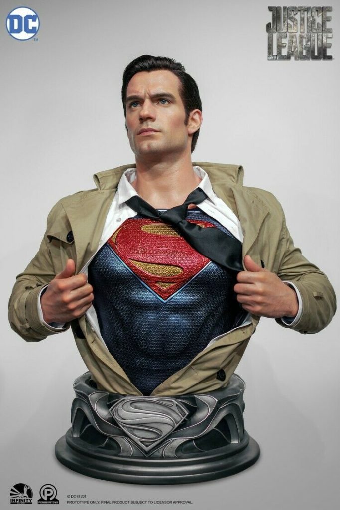 DC Comics - Superman Life Size Bust | 1:1 Resin Statue | von Infinity ...