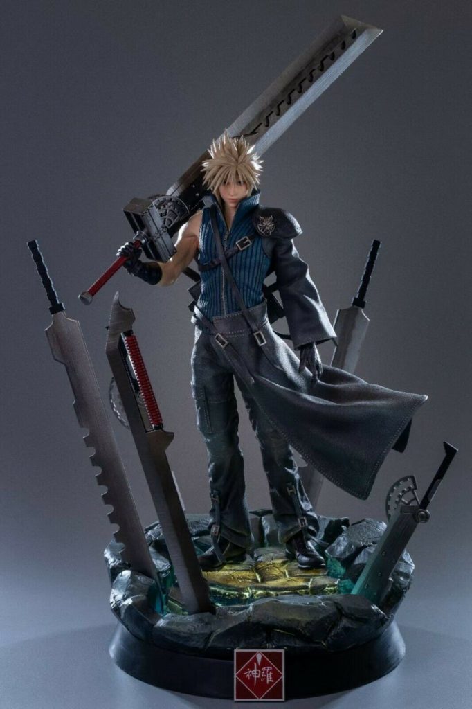 Final Fantasy - Cloud Strife | 1:4 Resin Statue | von FE Studios ...