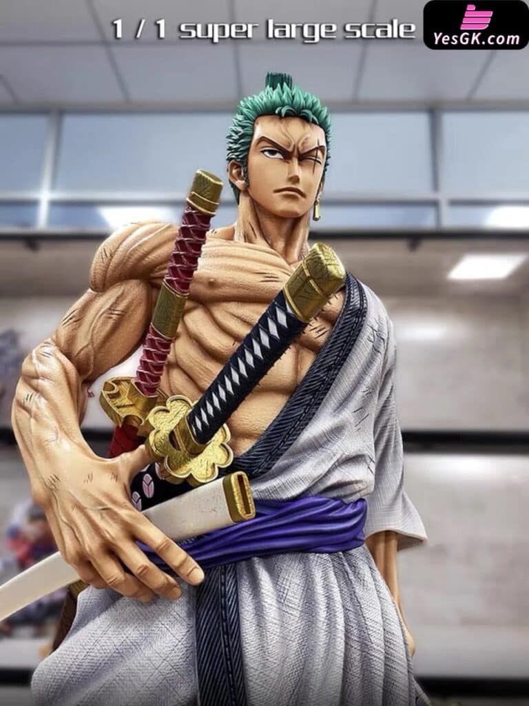 One Piece - Roronoa Zoro Lifesize | 1:1 Resin Statue | von TianTong ...