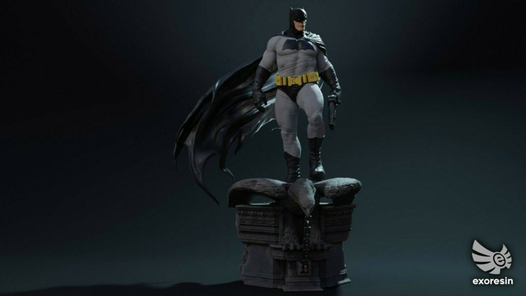 DC Comics - Frank Millers Batman | 1:3.5 Resin Statue | von Exoresin ...