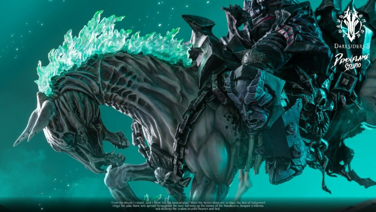 Darksiders - Death | 1:6 Resin Statue | von Demon Flame Studios ...