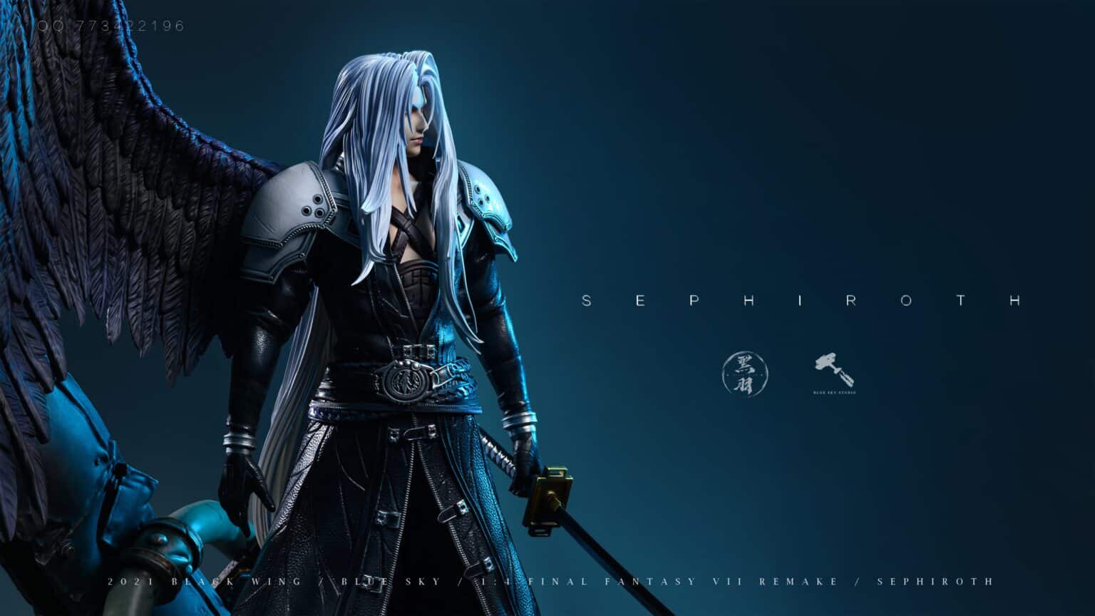 Final Fantasy - Sephiroth | 1:4 Resin Statue | von Black Wing & Blue ...