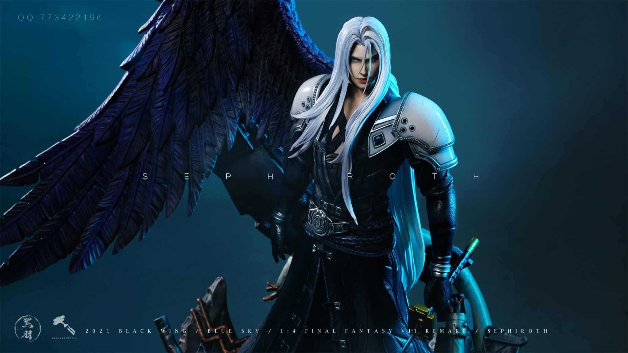 Final Fantasy - Sephiroth | 1:4 Resin Statue | von Black Wing & Blue ...