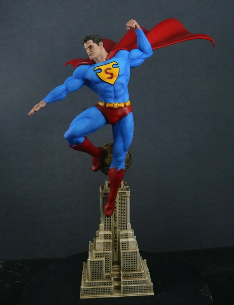 DC Comics - Superman | 1:4 Resin Statue | von MFA Collectibles - Black ...