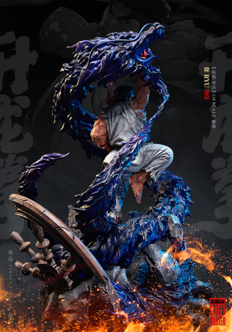 Street Fighter - Ryu | 1:4 Resin Statue | von Ryu Studio | HandsomeCake ...