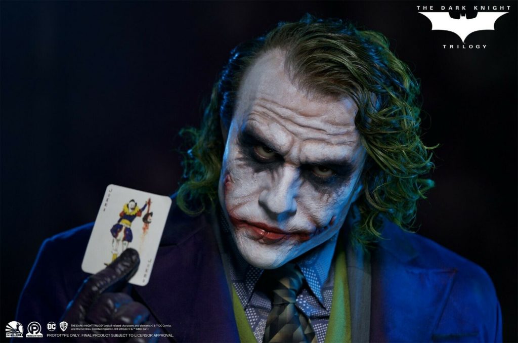 DC Comics - Heath Ledger Joker | 1:1 Lifesize Resin Bust | von Infinity ...
