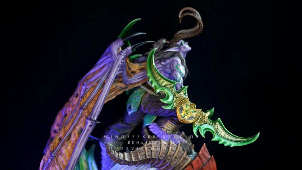 World of Warcraft - Illidan Stormrage | 1:4 Resin Statue | von ...