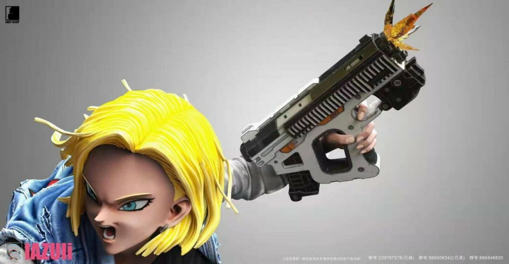 Dragon Ball Z - Android 18 | 1:4 Resin Statue | von Last Sleep Studios ...
