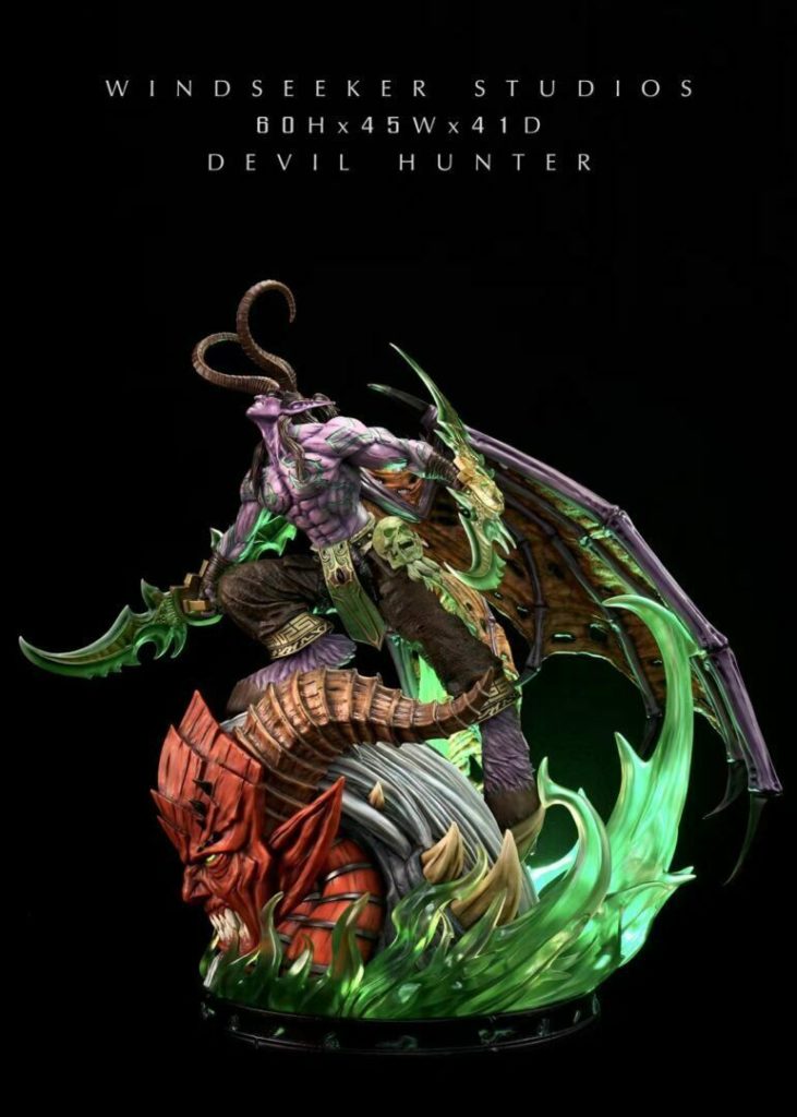 World of Warcraft - Illidan Stormrage | 1:4 Resin Statue | von ...