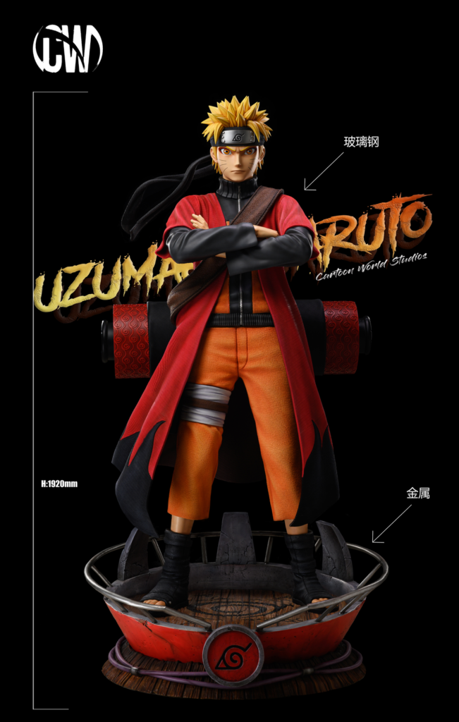 Naruto - Naruto Lifesize | 1:1 Resin Statue | von CW Studios ...