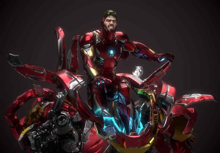 Marvel - Iron Man Hulkbuster | 1:3.5 Resin Statue | von NMK Studios ...