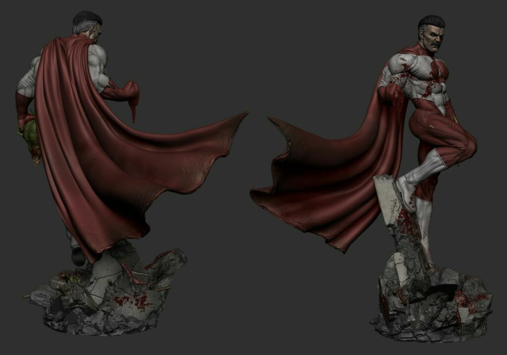 Invincible - Omni Man | 1:4 Resin Statue | von Imaginary Koncepts ...