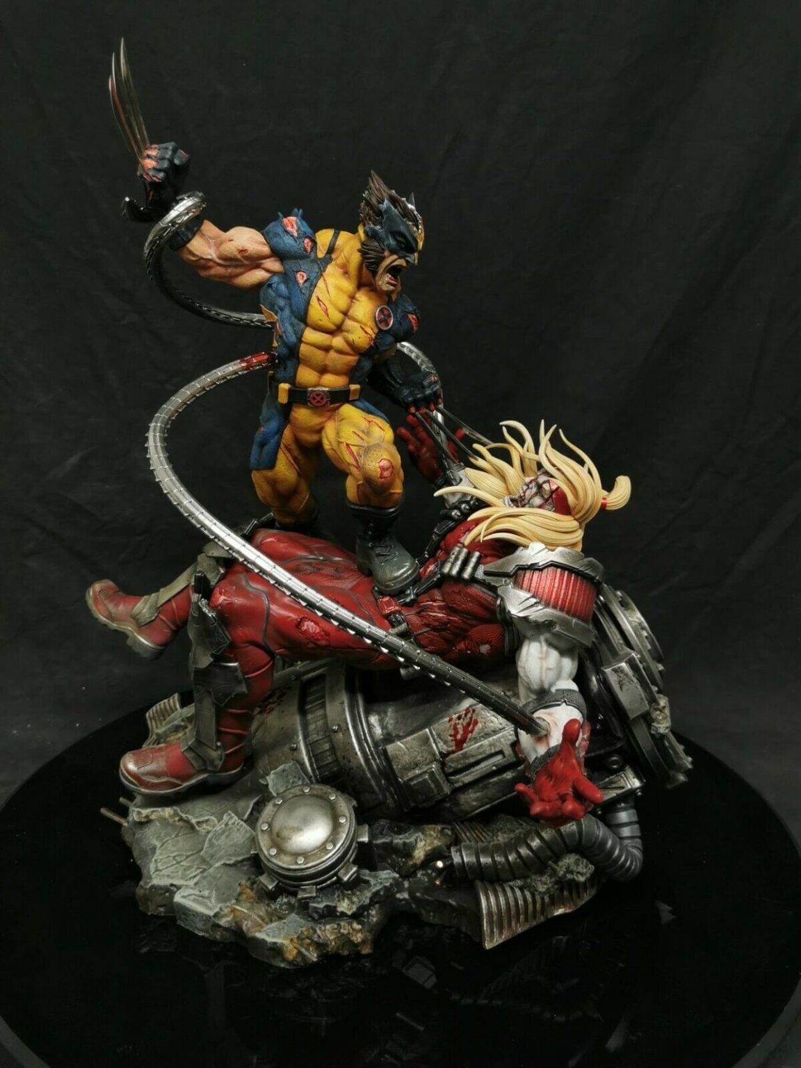 Marvel - Wolverine vs. Omega Red | 1:4 Resin Statue | von Imaginary ...