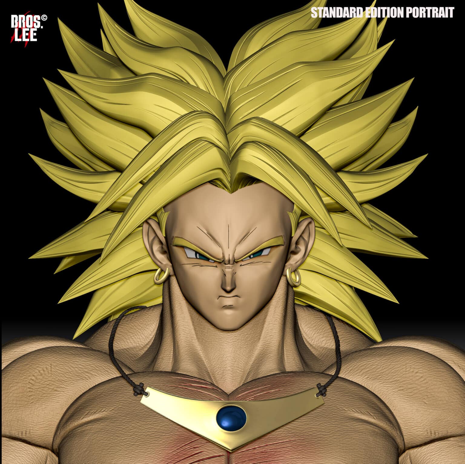 Dragon Ball Z - Broly | 1:4 Resin Statue | von Bros Lee Studio ...