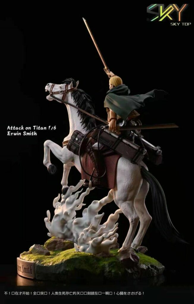 Attack on Titan - Erwin Smith | 1:6 Resin Statue | von Sky Top Studio ...