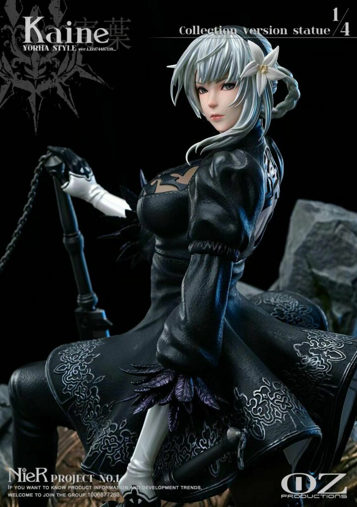Nier Automata - Kaine YoRHa No.2 Type B | 1:4 Resin Statue | von OZ ...