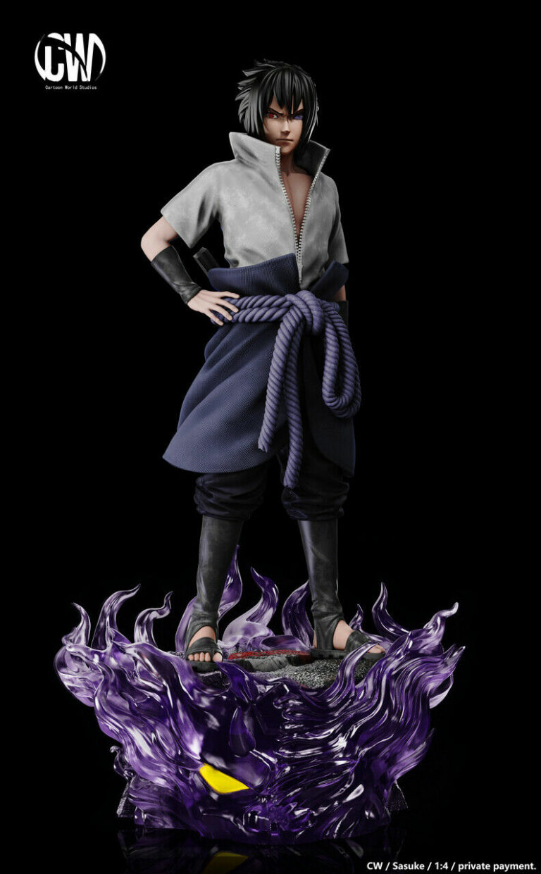 Naruto - Sasuke | 1:4 Resin Statue | von Cartoon World Studio ...