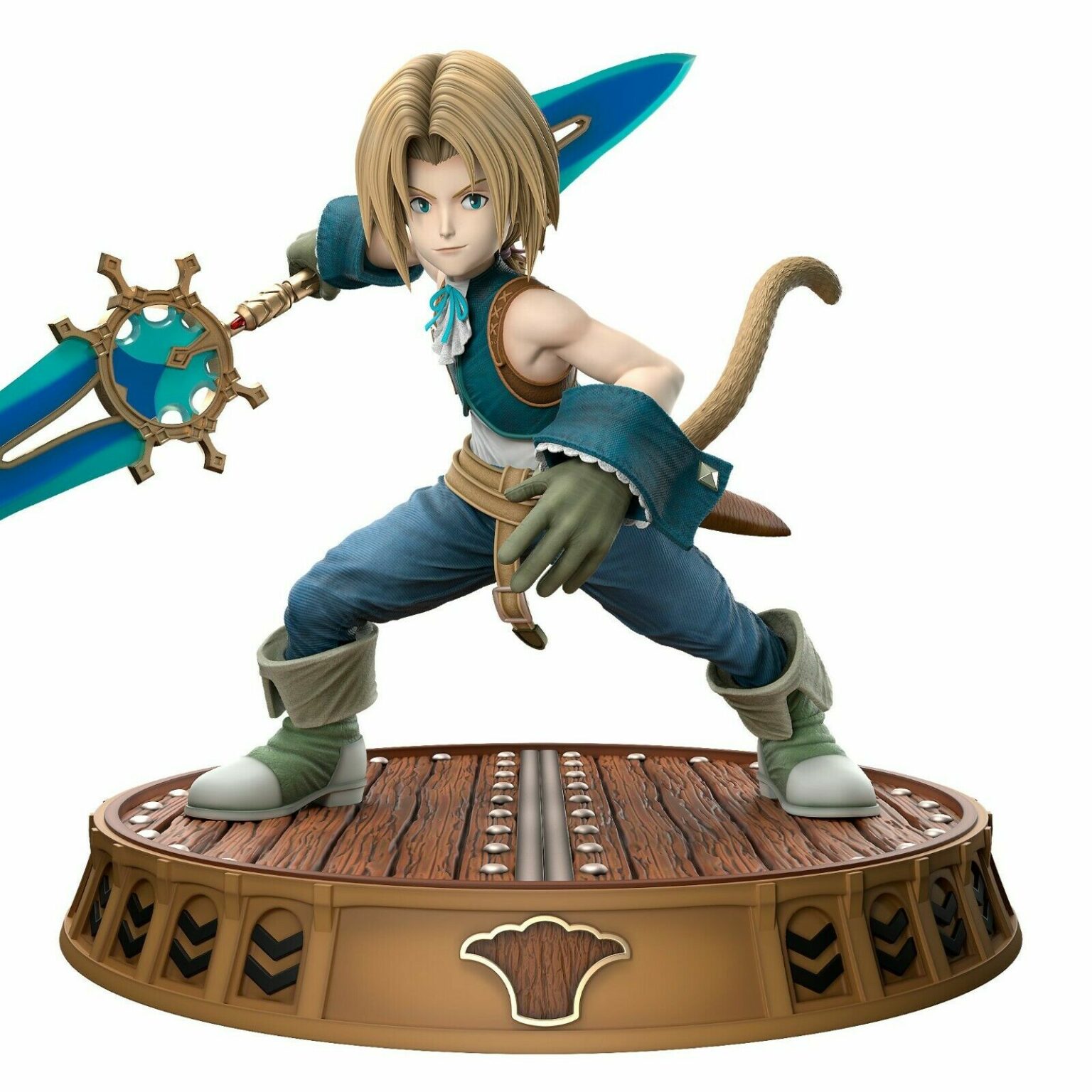 Final Fantasy - Zidane Tribal | 1:4 Resin Statue | von Solar Studio ...