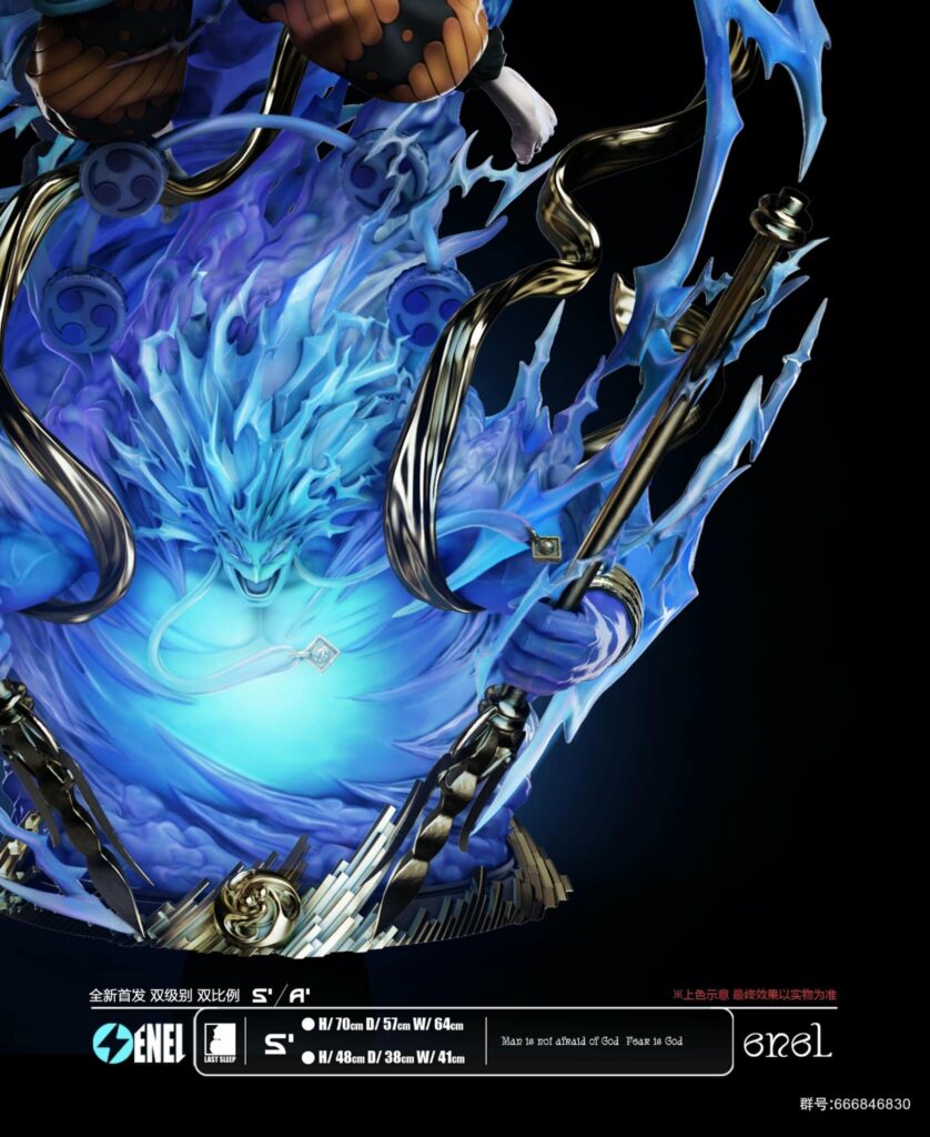 One Piece - Enel | Resin Statue | von Last Sleep Studios | HandsomeCake ...