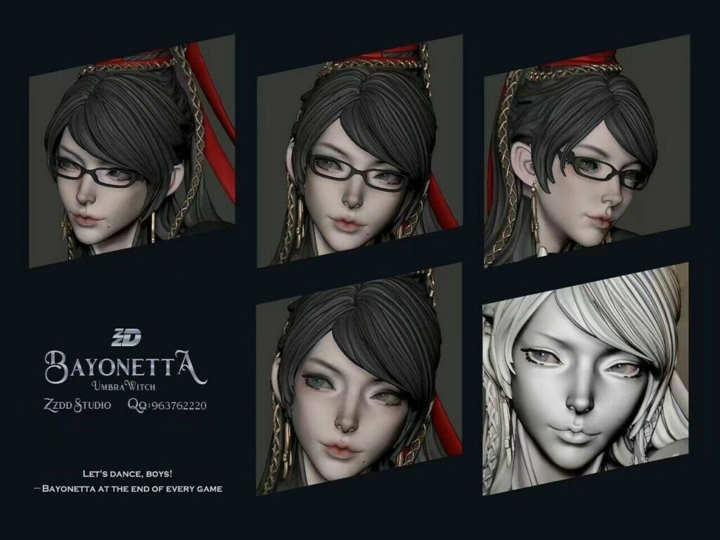 Bayonetta - Bayonetta | 1:4 Resin Statue | von ZZDD Studio ...