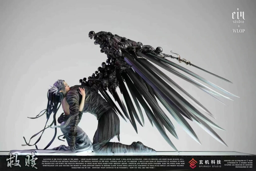 GhostBlade - Ghost Blade & Yan Haiqin | 1:4 Resin Statue | von Ein ...