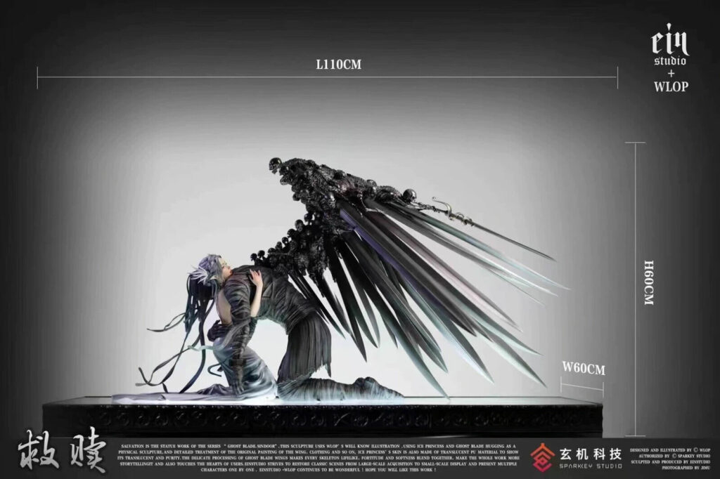 GhostBlade - Ghost Blade & Yan Haiqin | 1:4 Resin Statue | von Ein ...