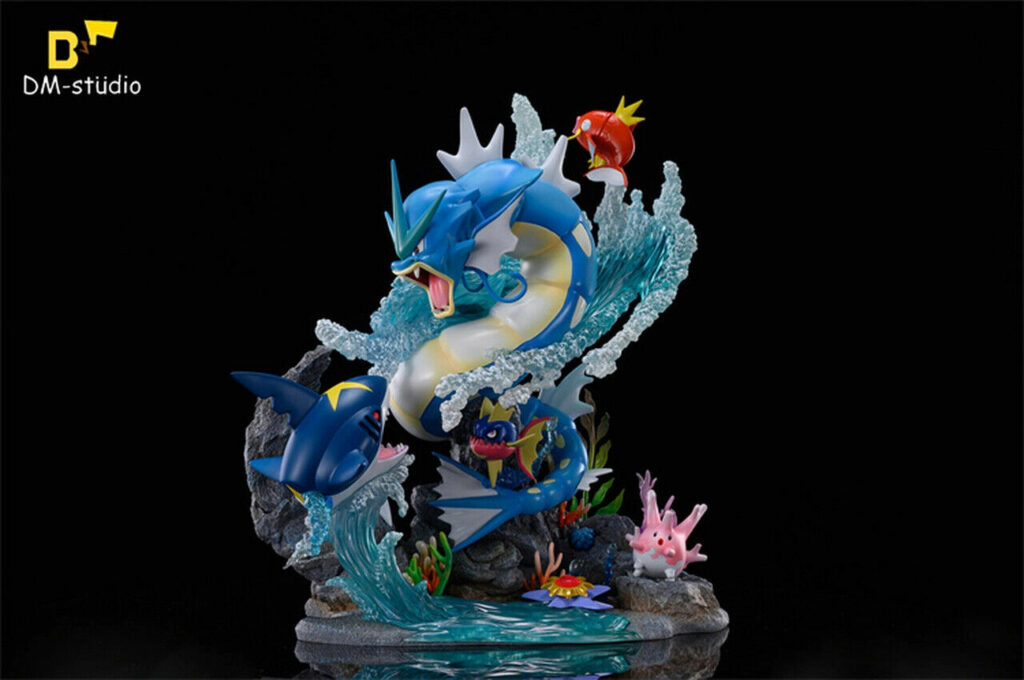 Pokémon - Gyarados & Sharpedo | 1:6 Resin Statue | von DM Studio ...