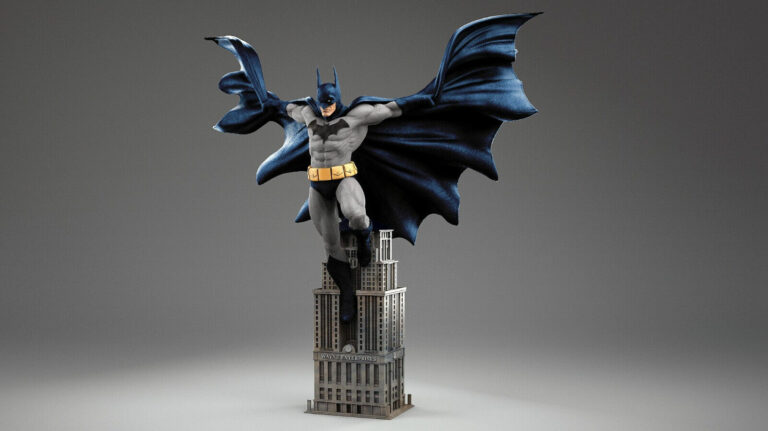 DC Comics - Batman & Wayne Tower | 1:4 Resin Statue | von MFA ...