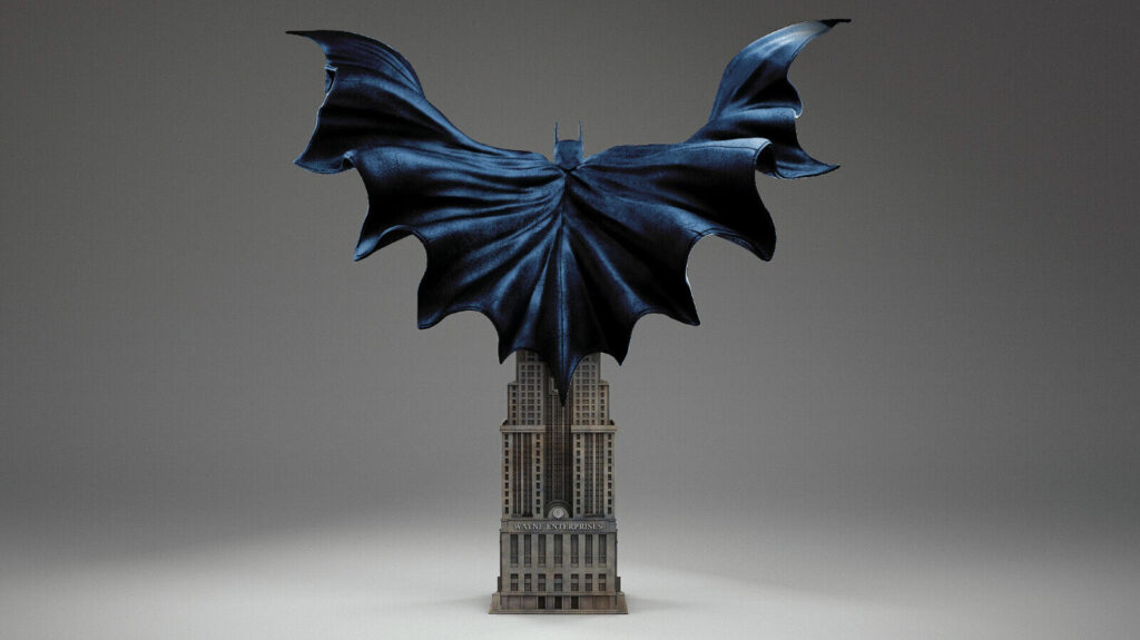 DC Comics - Batman & Wayne Tower | 1:4 Resin Statue | von MFA ...