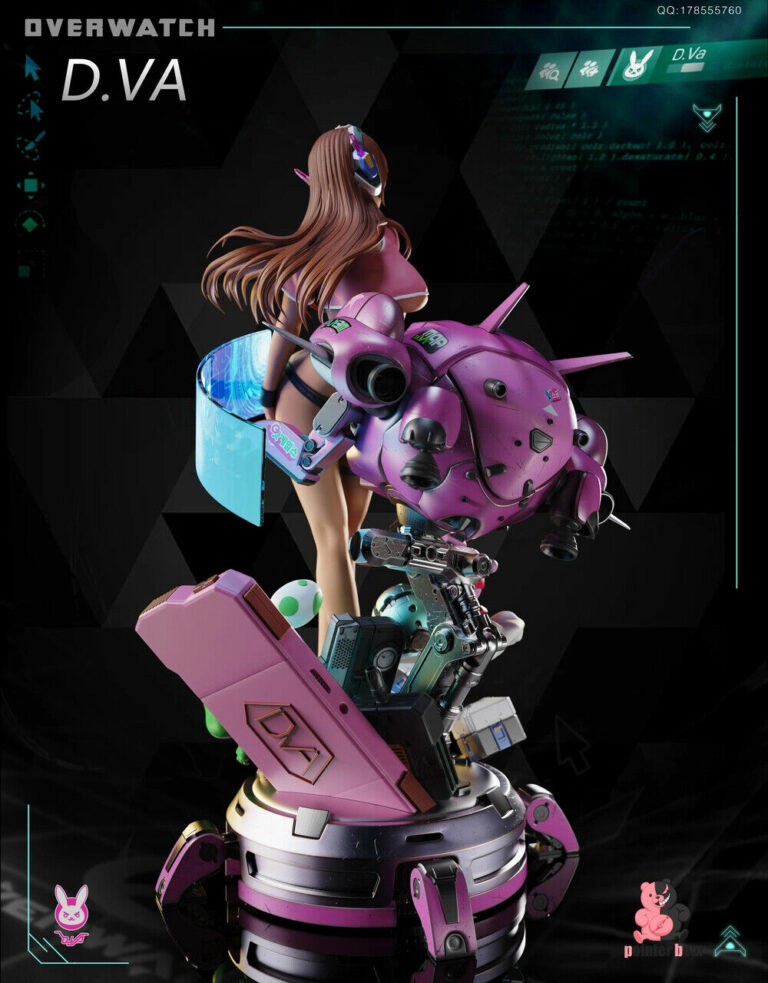 Overwatch - D.Va | 1:4 Resin Statue | von Pointer Bear Studio ...