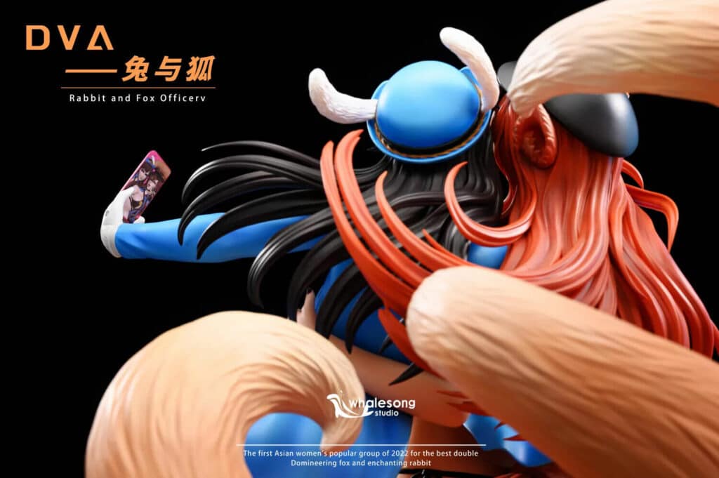 Overwatch & LoL - D.Va & Ahri | 1:4 Resin Statue | vom Whale Song ...