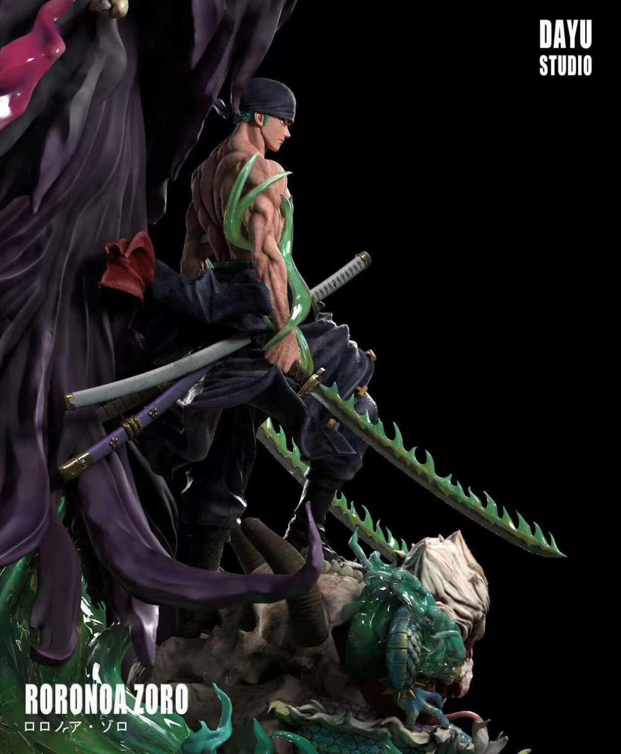 One Piece - Roronoa Zoro | 1:6 Resin Statue | von DAYU Studio ...