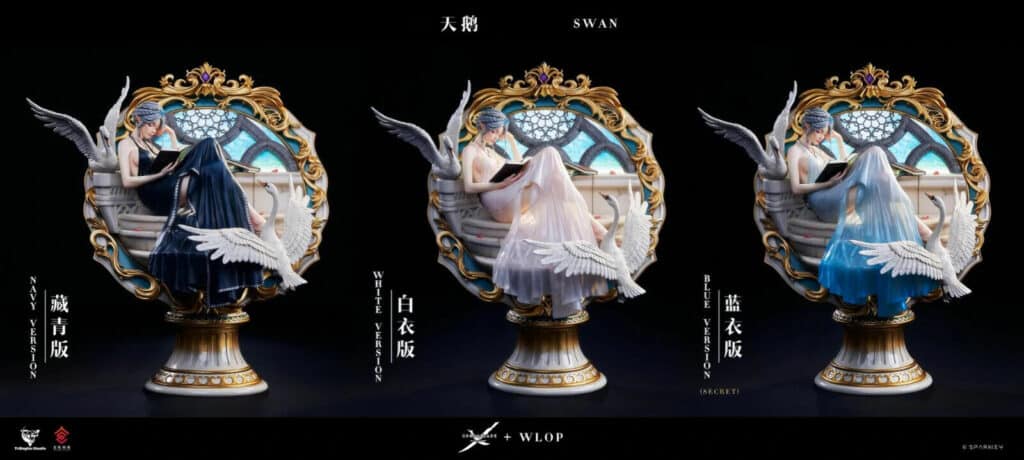 GhostBlade - Black Swan Yan Haiqin | 1:6 Resin Statue | von TriEagles ...