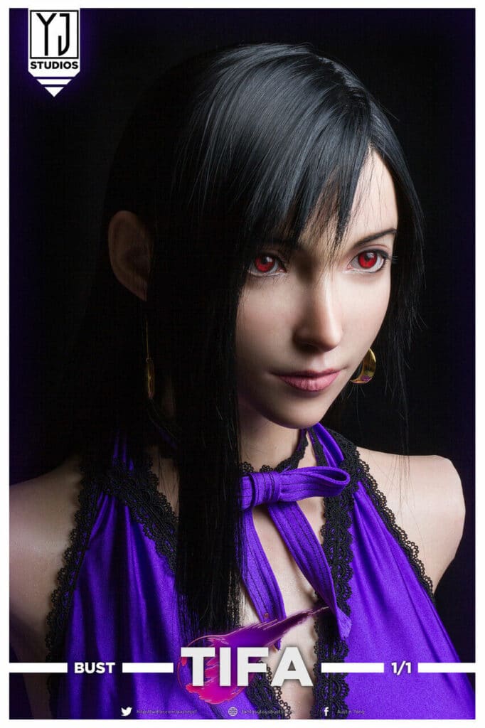 Final Fantasy - Tifa Lockhart | 1:1 Resin Bust | von YJ Studios ...