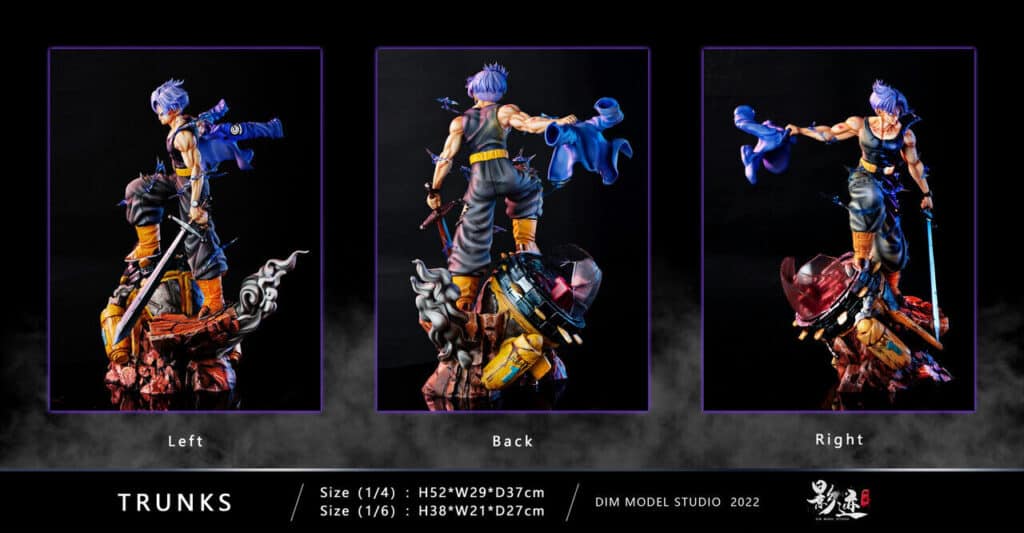 Dragon Ball - Trunks | 1:4 Resin Statue | von DIM Studio | HandsomeCake ...