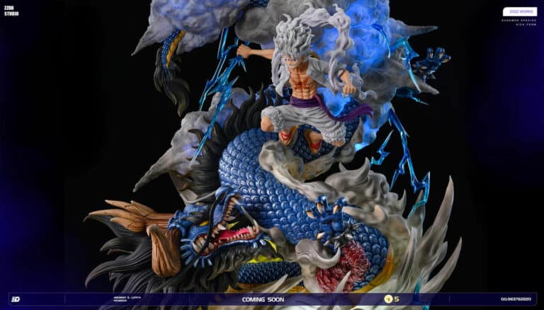 One Piece - Monkey D. Luffy vs. Kaido | 1:6 Resin Statue | von ZZDD ...