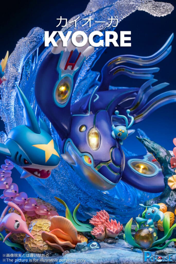 Pokémon - Kyogre | 1:6 Resin Statue | von PC House STUDIO ...