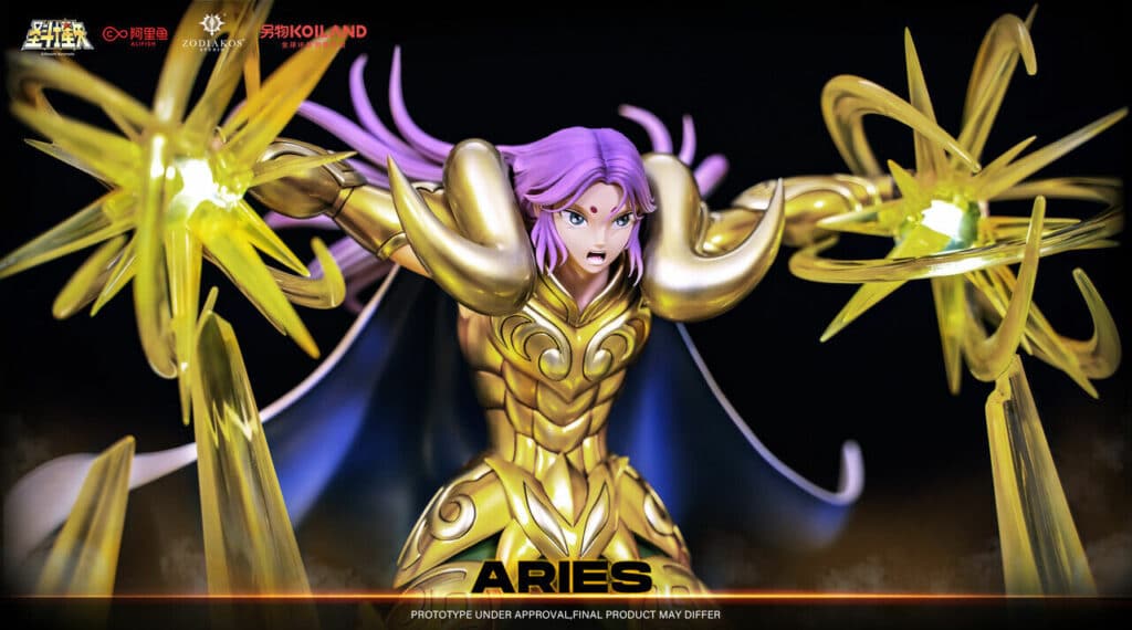 Saint Seiya - Aries Mu | 1:6 Resin Statue | von Zodiakos Studio ...