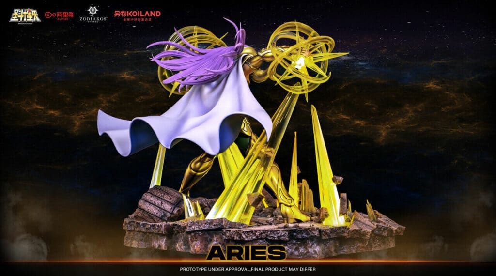 Saint Seiya - Aries Mu | 1:6 Resin Statue | von Zodiakos Studio ...