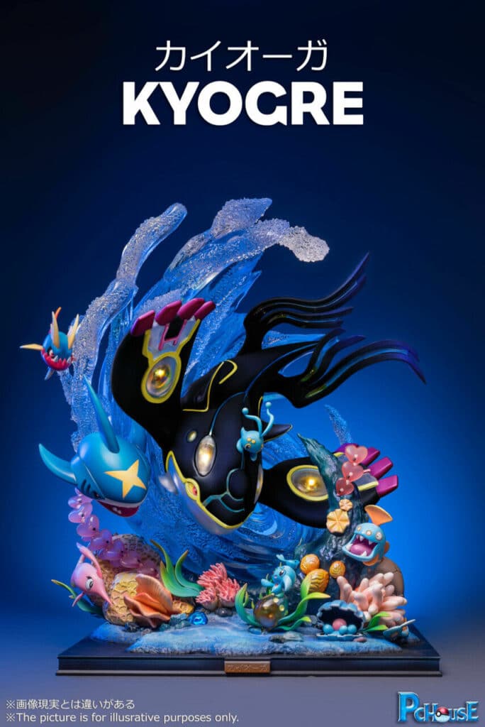 Pokémon - Kyogre | 1:6 Resin Statue | von PC House STUDIO ...